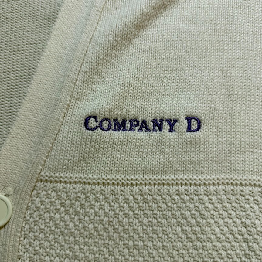 Andrew Rohan x Disney Cast Exclusive Sweater Mens XL Ivory Button Long ...