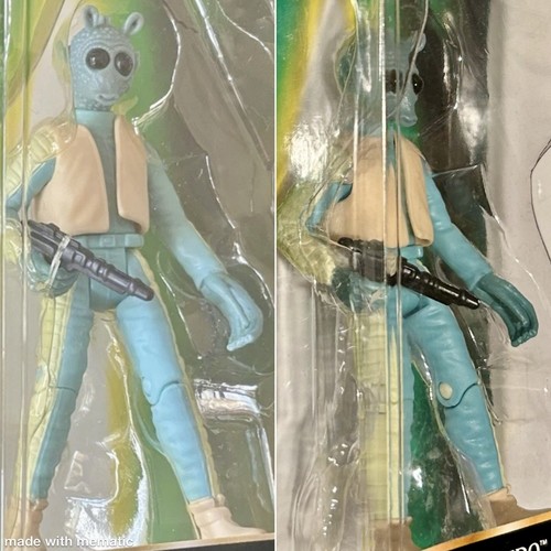 Star Wars POTF2 SCARCE Commtech Greedo Yellow Knee pins rare better ...