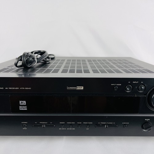 Yamaha Stereo Receiver HTR-5540 Natural Sound 5.1 Channel AV 160W No ...