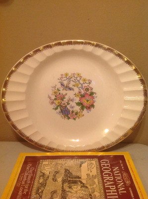 The Cronin China Co 12" Platter #55 Minerva Ohio Union Label | eBay