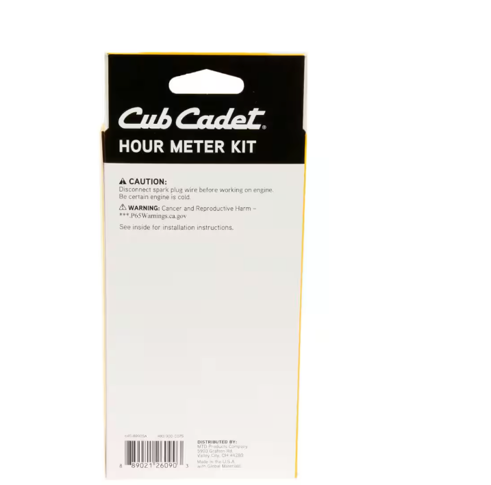 Hour Meter Kit Lawn Mower Accessory Fits Cub Cadet XT1 XT2 ZT1 Ultima ...