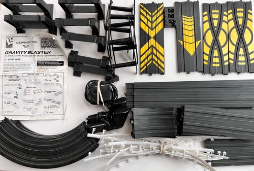 LIFE-LIKE GRAVITY BLASTER HO RACING TRACK, SPEED CONTROLS, & POWER ...