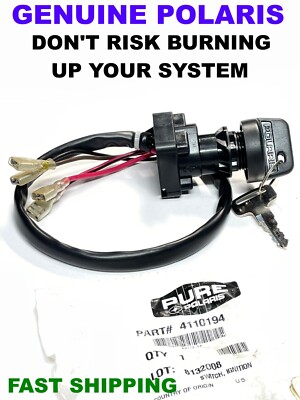 GENUINE OEM POLARIS IGNITION KEY SWITCH SPORTSMAN BLAZER WORKER XPLORER ...