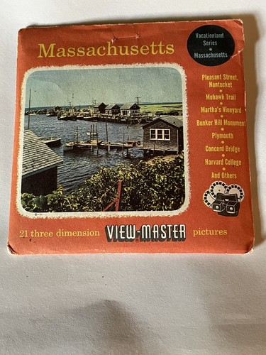 View Master Massachusetts 3reel Package 1955 | eBay
