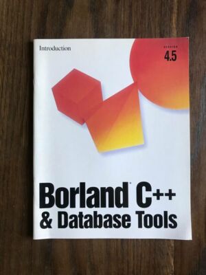 Borland C++ & Database Tools | Très bon état | eBay