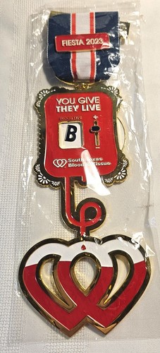 2023 South Texas Blood and Tissue Large San Antonio Fiesta Medal | eBay