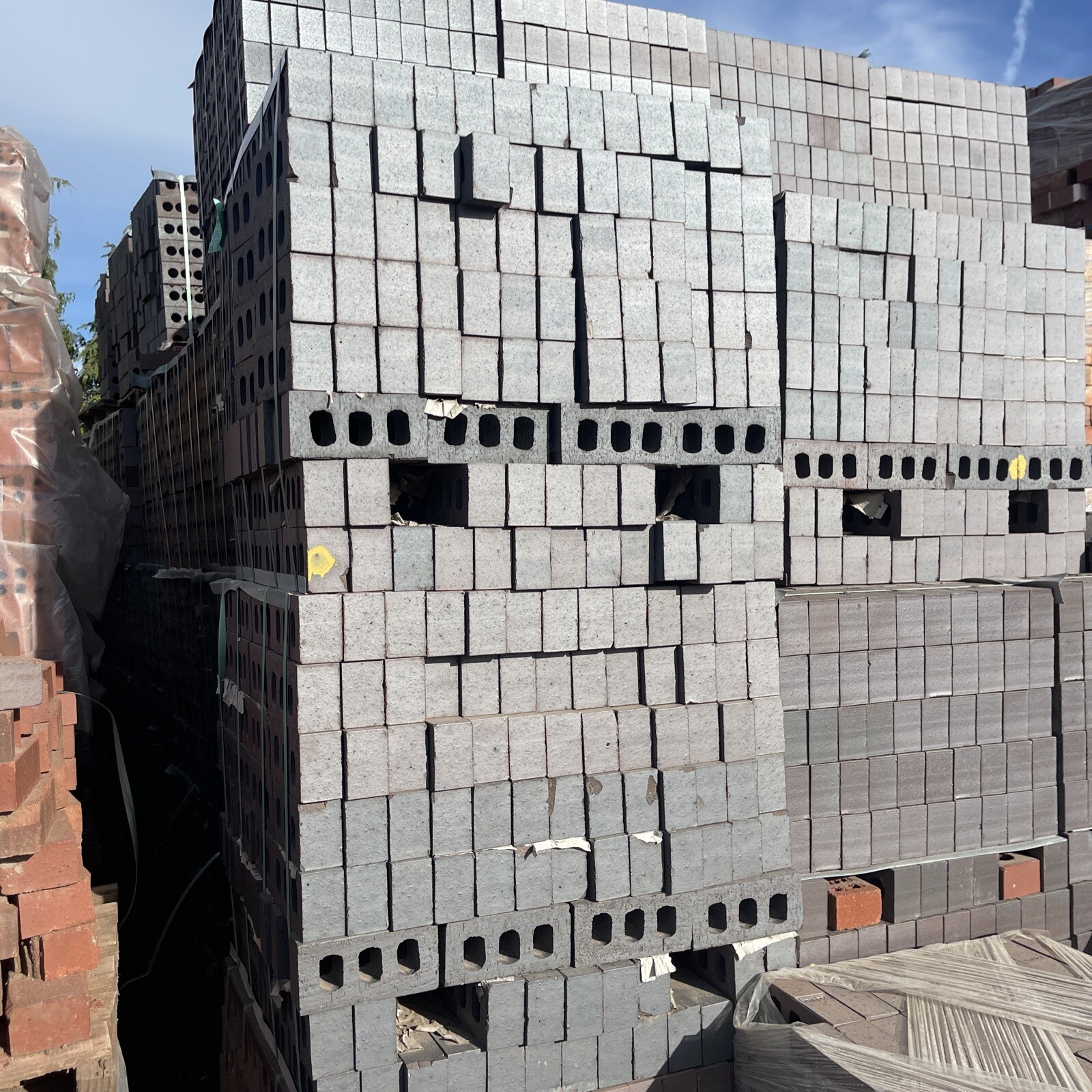 Blue Brindle 65mm Perforated Bricks 400 per pack Engineering Bricks ...