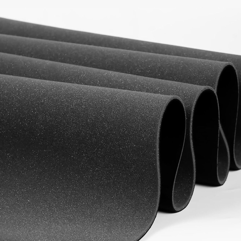 Black Knit Headliner Fabric Foam Back Replacement For Ford Roof Liner ...