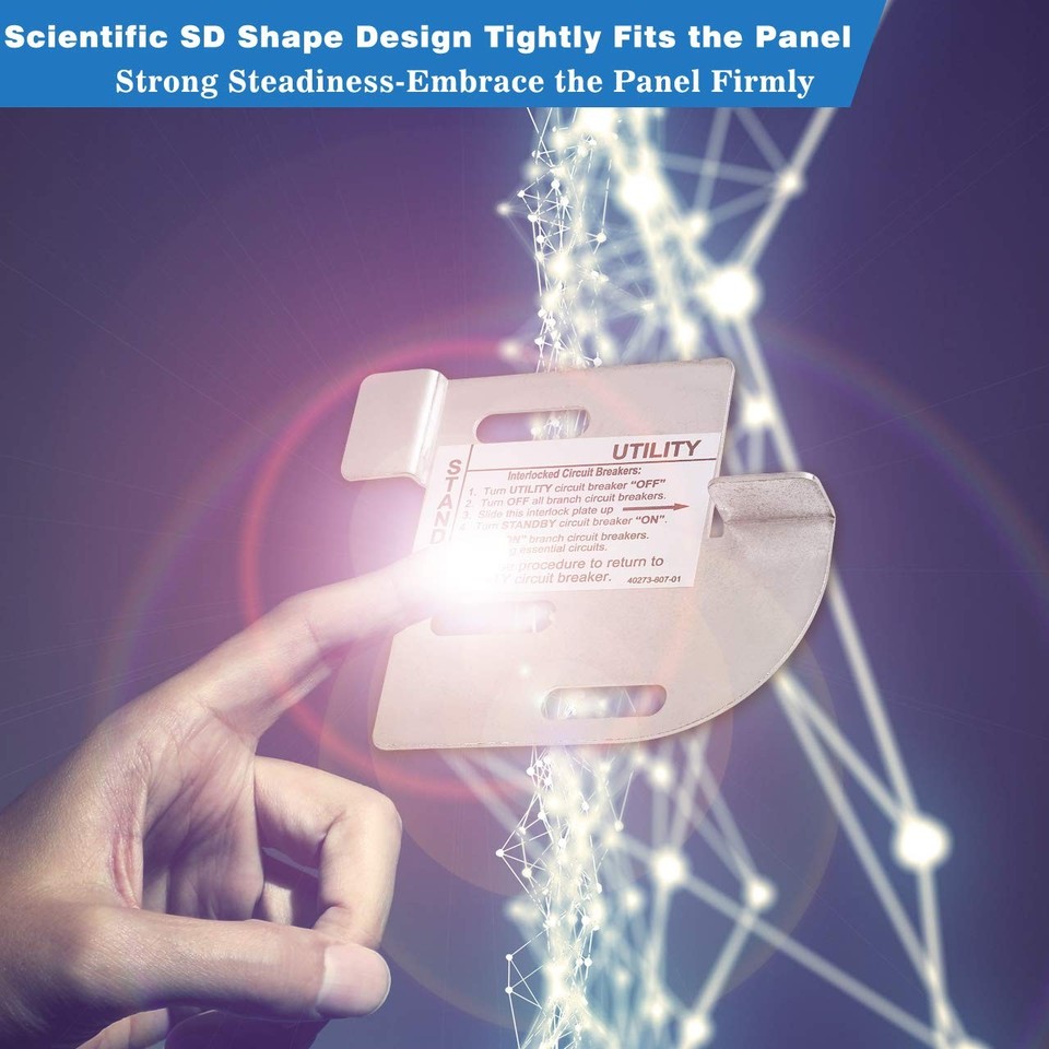 Generator Interlock Kit Compatible with Square D Electric HOMCGK2C ...