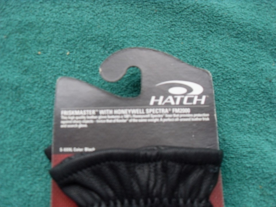 Hatch NWT Friskmaster 2000 Leather Gloves Black XL | eBay