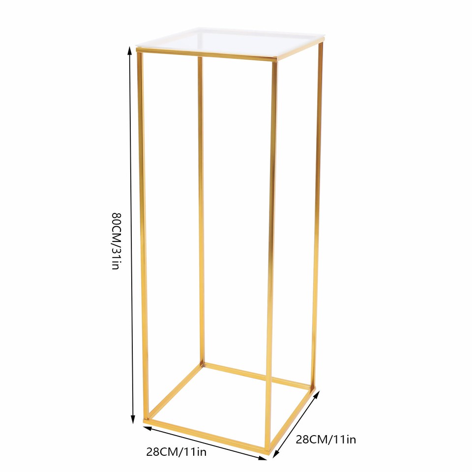 Wedding Flower Stand Metal Vase Stand Floor Column Floral Rack Party ...