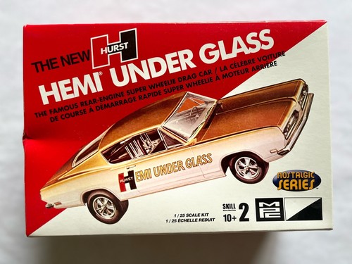 MPC The New Hurst Hemi Under Glass #38418 1/25 Scale Model Kit | eBay