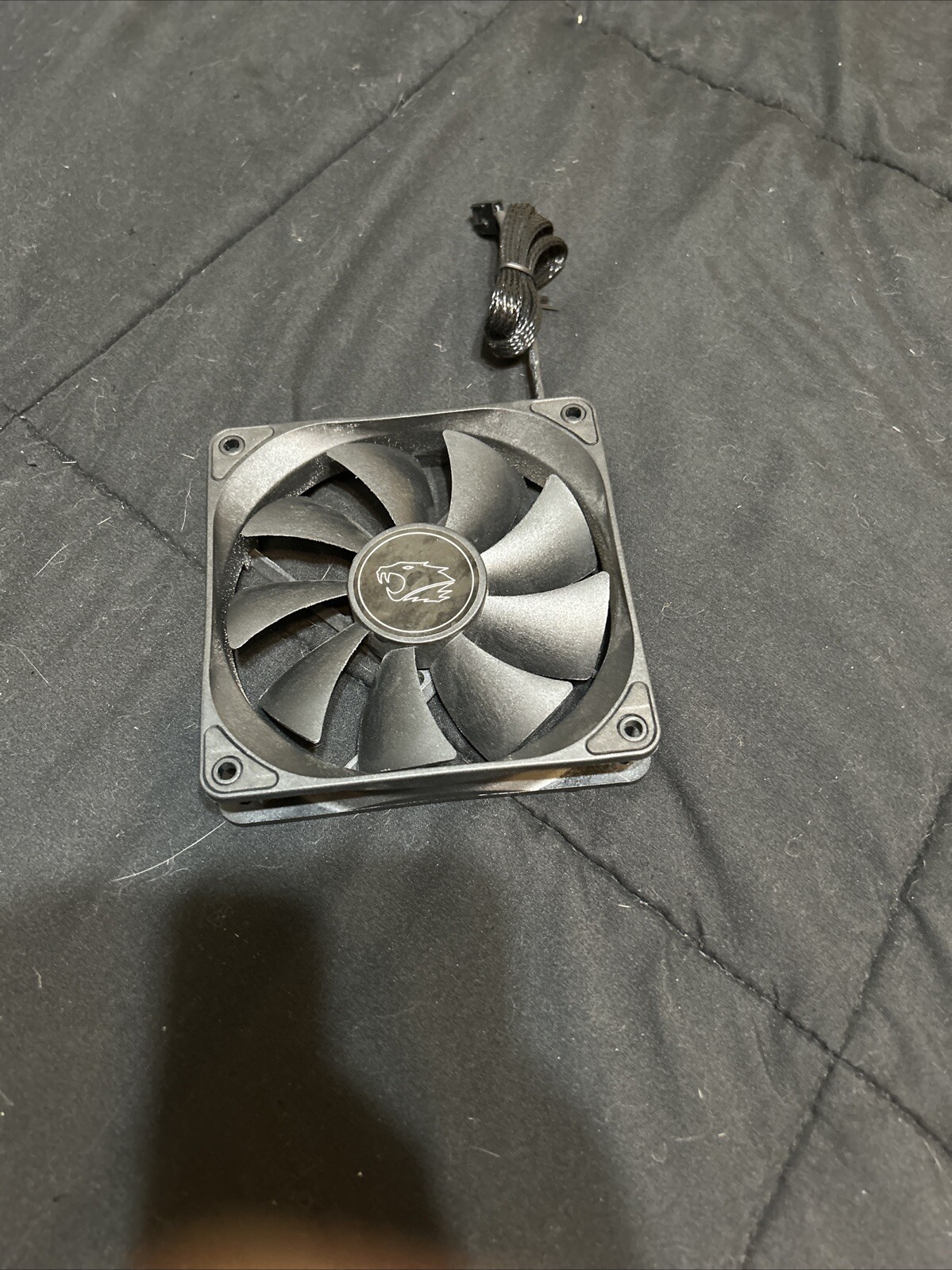 IBUYPOWER 120mm Computer Case Fan 12V DC 0.2A 4 Pin Black Fan | eBay