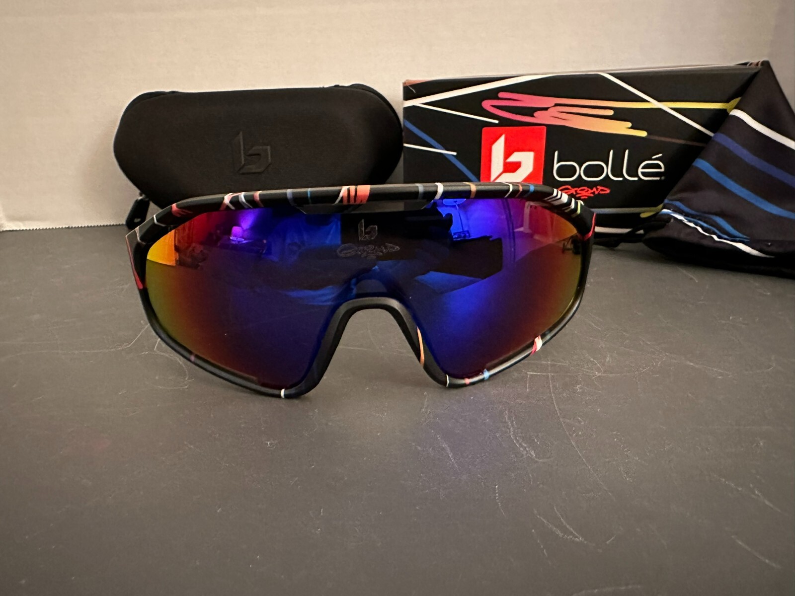 Bolle Shifter Grems Collab Volt+ Ultraviolet Polarized BS010011 Brand ...