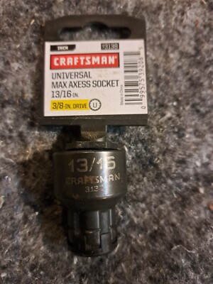 Craftsman Universal Max Axess 3/8 " Drive 13/16" socket 33138 NOS | eBay