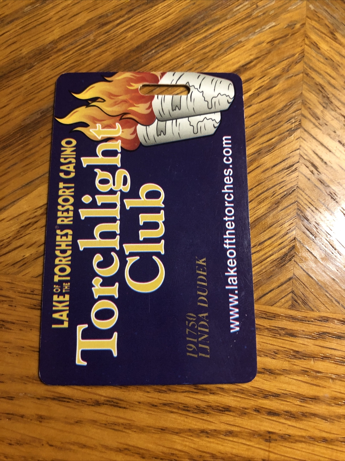 Casino Players Club Card Lake Of The Torches Resort Casino Torchlight ...