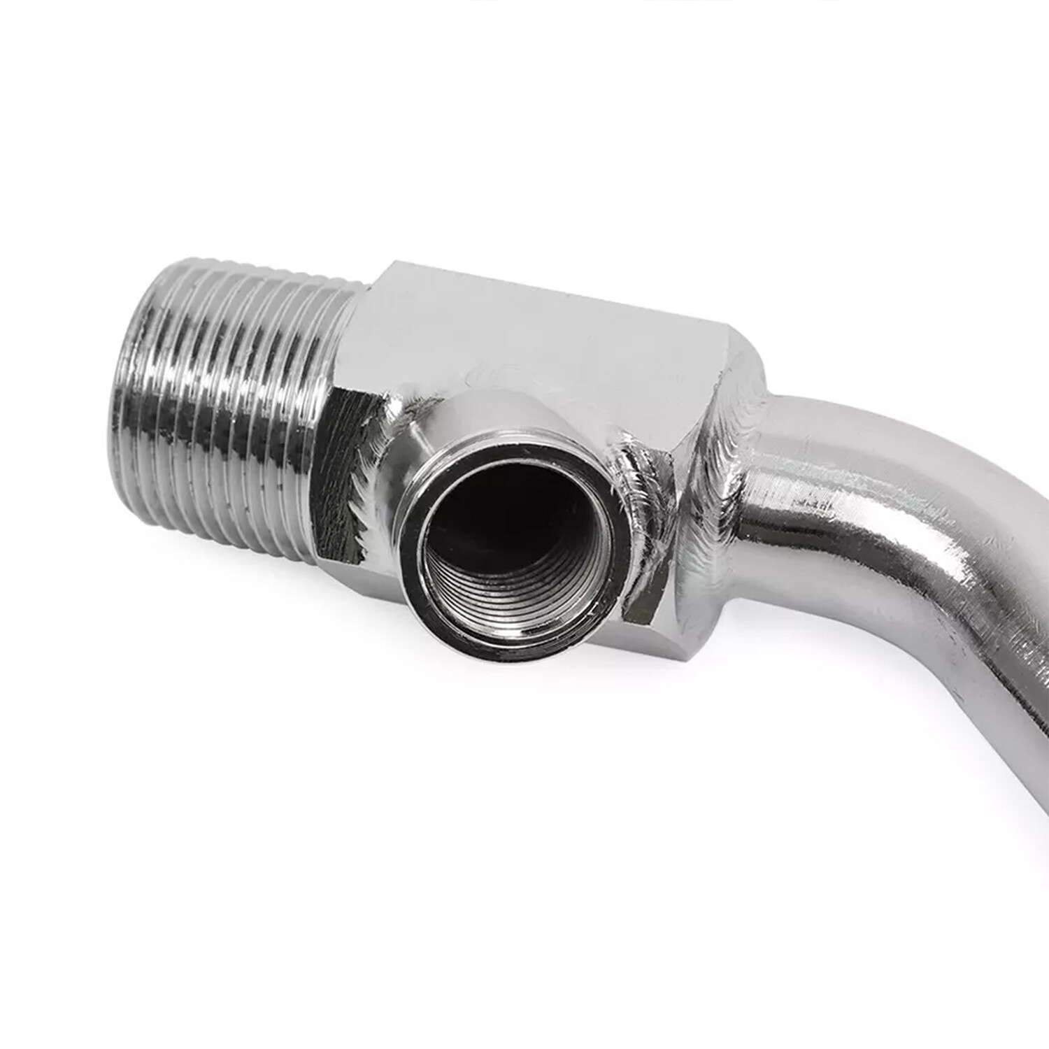 Hot Water Radiator Coolant Temp Sensor Elbow Connector Tube Replace ...
