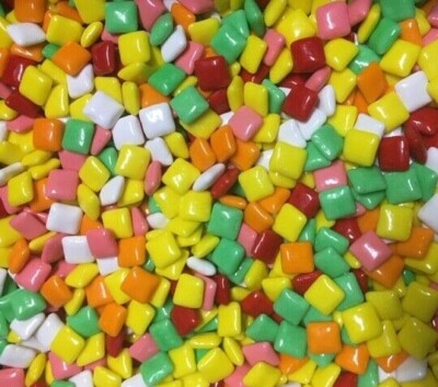 Bulk 5 lb Chicle Tabs Assorted Chewing Gum Chicklets Chiclets Vending ...