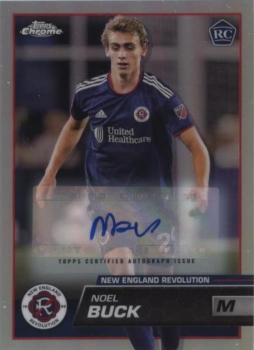 2023 Topps Chrome MLS - Noel Buck #62 Autographs (AU, RC) for sale ...
