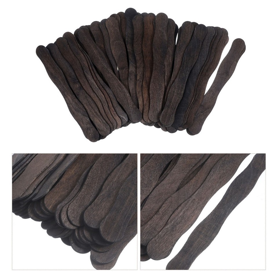 50PCS DIY Popsicle Stick Wedding Program Paint Mixing Crafts Decor ...