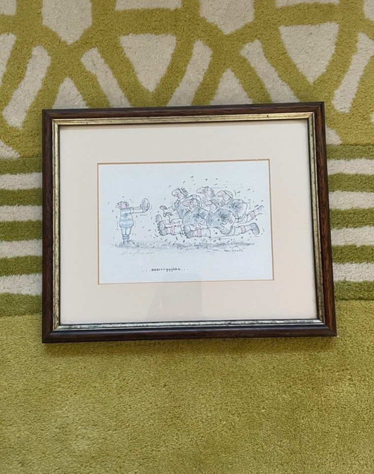 Hand Signed Henry Brewis Henry Brewis (1932-2000), British cartoonist ...