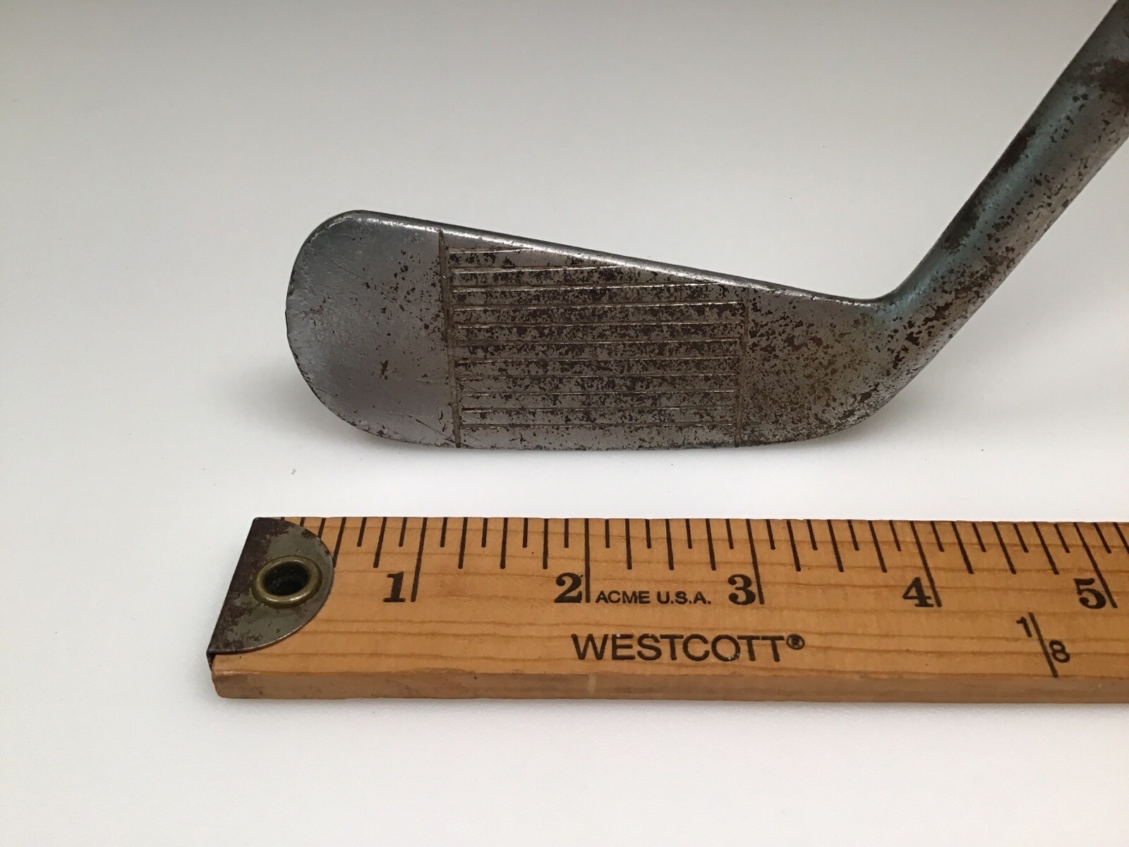 Bert Cochrane Forged 9 Iron / Putter RH 35.5” Pyratone Shaft & Leather ...