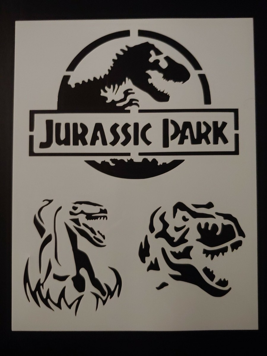 Jurassic Park Schablone