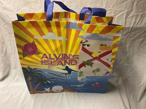 Alvins Island Surf Company Multicolor Large Reusable Shopping/Tote ...