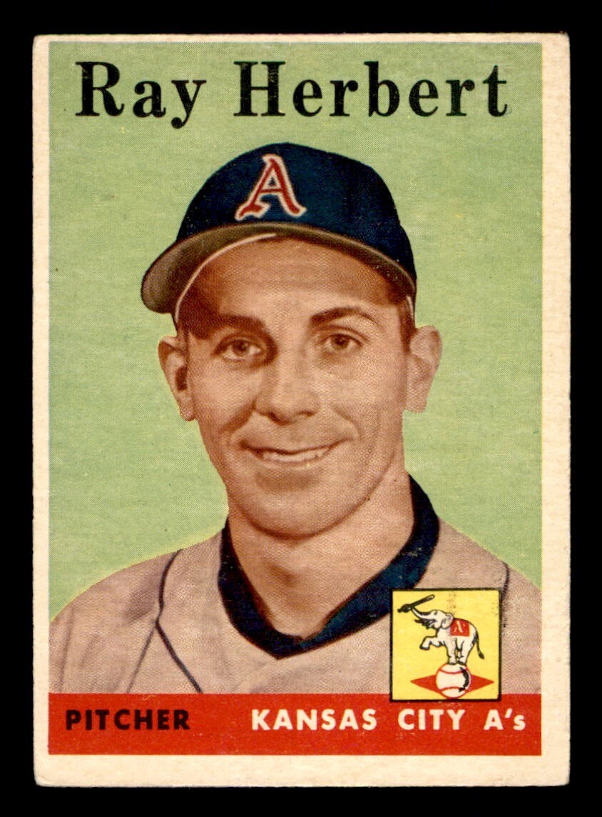1958 Topps Baseball #379 Ray Herbert VG *e1 | eBay