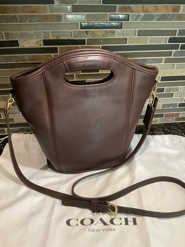 vintage coach brown shopper - Gem