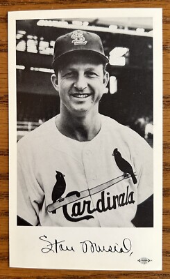 1963 Stan Musial St. Louis Cardinals Team Issue Postcard. | eBay