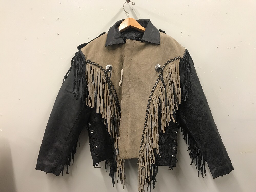 genuine Leather And Suede Accented Leather Jacket Men’s Medium New.(F1 ...