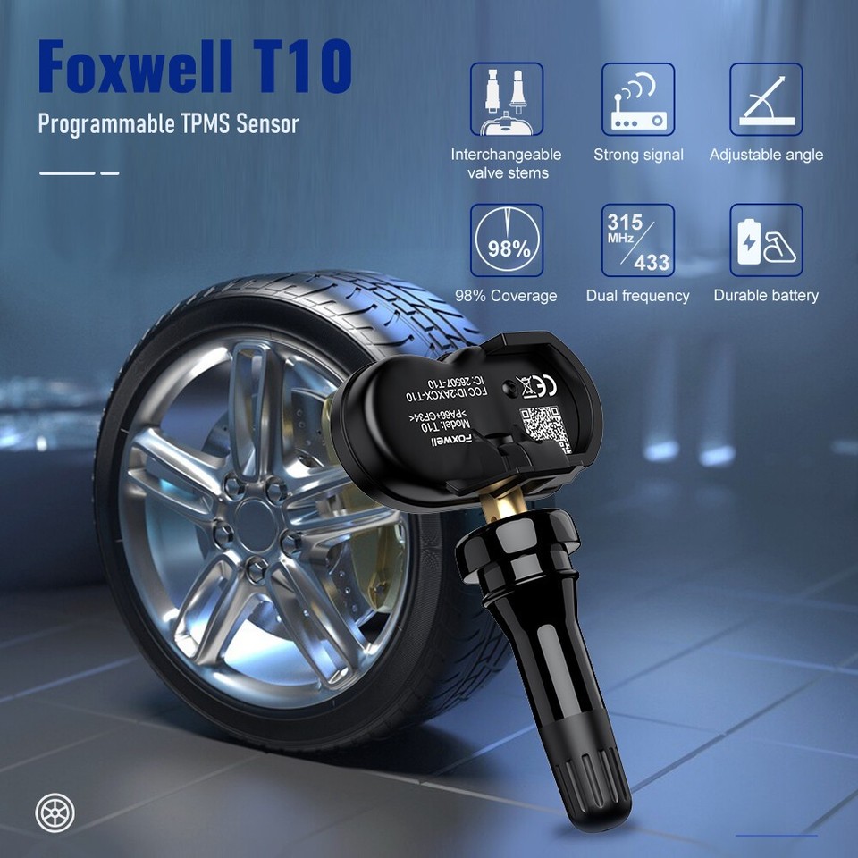 FOXWELL T1000 TPMS Sensor Relearn Activation Programming Auto ...