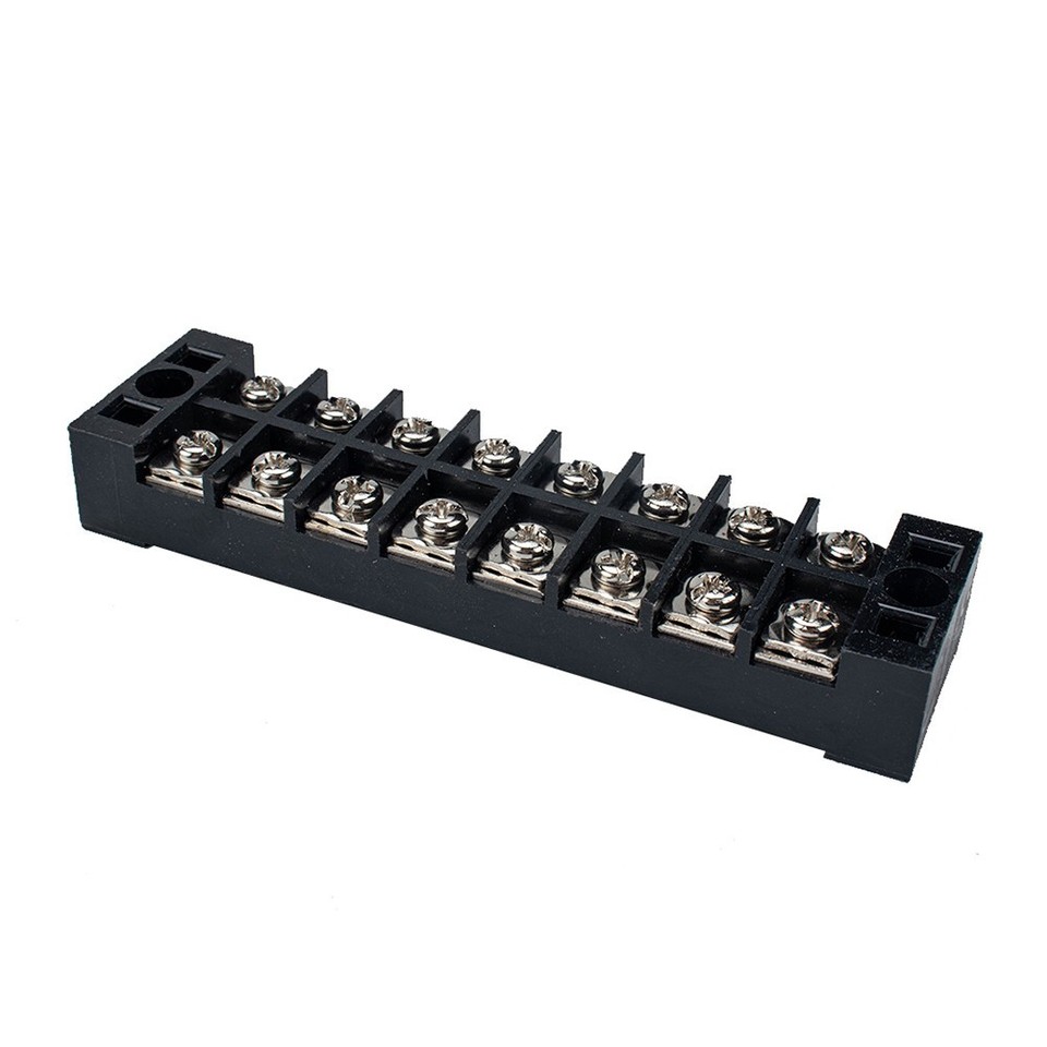 5 Sets Power Input Terminal Screw Electric Barrier Strip 8P Block ...