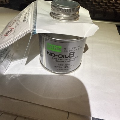 Toyota Denso HFC134a ND Oil 8 ND8 134 Compressor Oil A/C 40cc New OEM ...