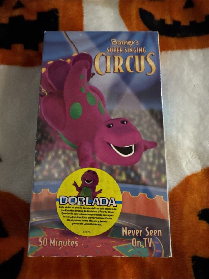 Barney's Super Singing Circus VHS Tape Spanish VHS | eBay