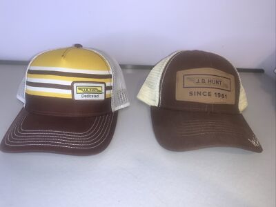 JB Hunt Dedication Trucker Hat Cap + Since 1961 Signature Mesh Snap ...
