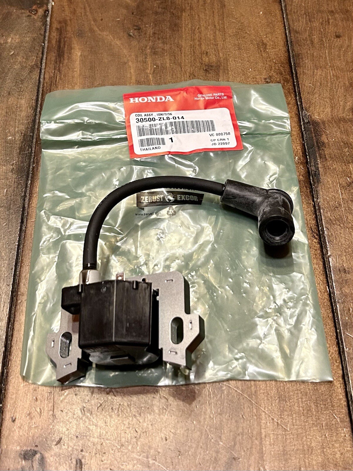 HONDA Ignition Coil GC160 GCV160 GCV190 HRR216 30500-ZL8-014 Genuine ...