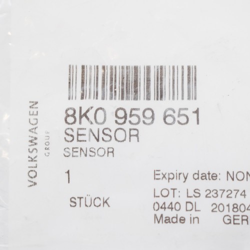 OEM AUDI A4 B8 CRASH IMPACT SENSOR 8K0959651 GENUINE | eBay