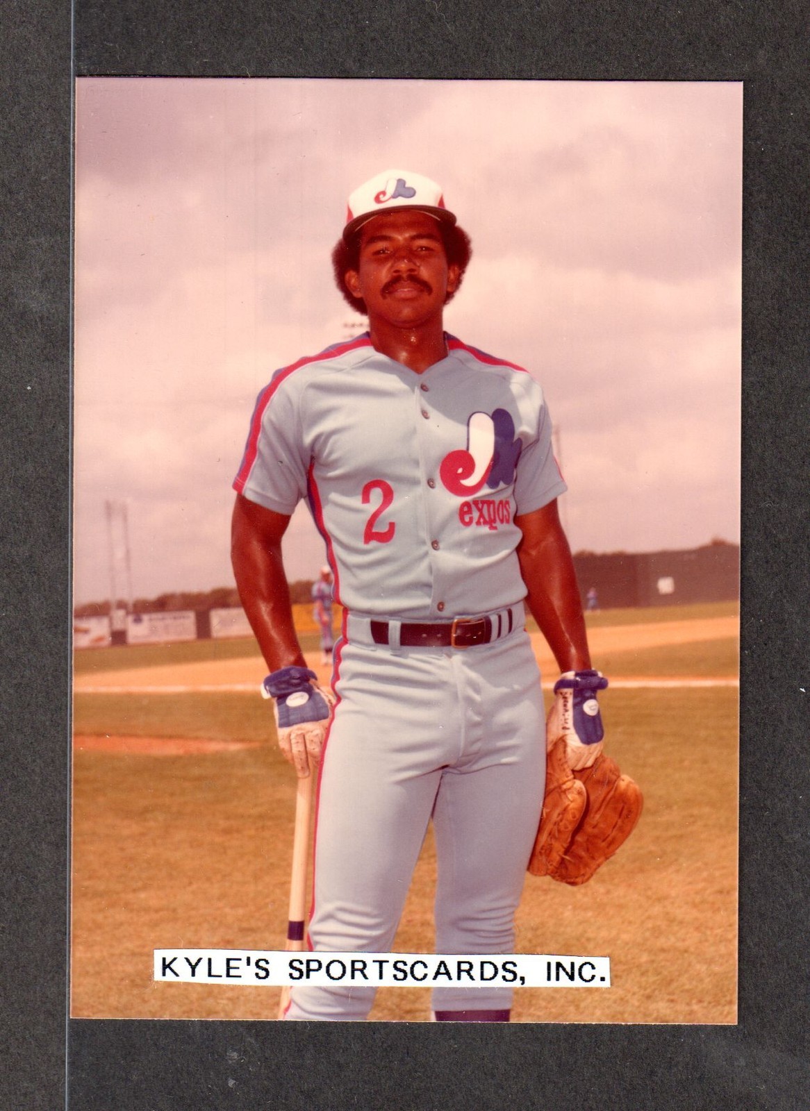 Tony Bernazard EXPOS UNSIGNED 3-1/2 x 4-7/8 COLOR ORIGINAL SNAPSHOT ...