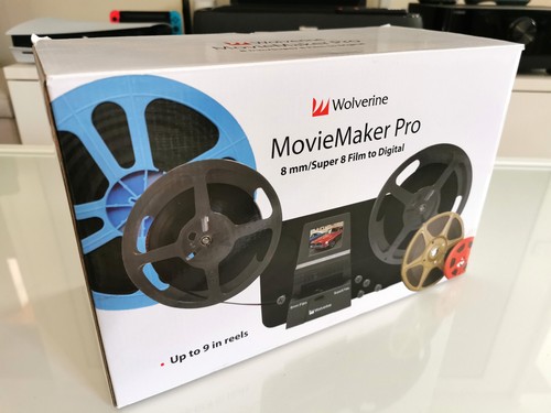 Wolverine 8mm Super 8 Reels Digital Movie Maker Pro FullHD Film Scanner ...