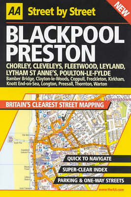 AA Street by Street Blackpool, Preston by Automobile Association, AA ...