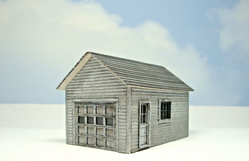 Model Railroad Ho Scale Custom Built Craftsman Wood Model One Car ...