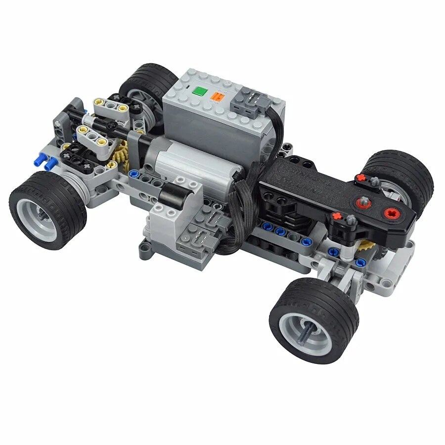 Technic Parts for Lego Kits RC Motor Car Rast Chassis Building Blocks ...