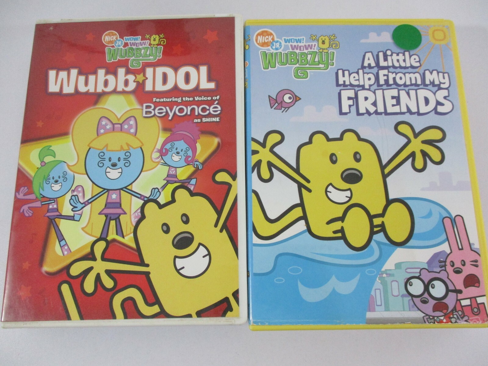 4 DVDs: Wubbzy's Big Movie, Dino Island, Wubb Idol, Little Help From My ...