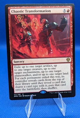 Magic the Gathering Chaotic Transformation Dominaria United MTG | eBay