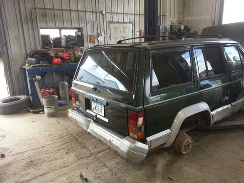 Passenger Right Quarter Glass 4 Door Tinted Fits 84-01 CHEROKEE 1749366 ...