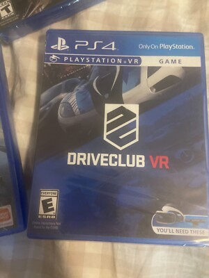 DriveClub VR (Sony PlayStation 4, 2016) BRAND NEW SEALED 711719505075| eBay