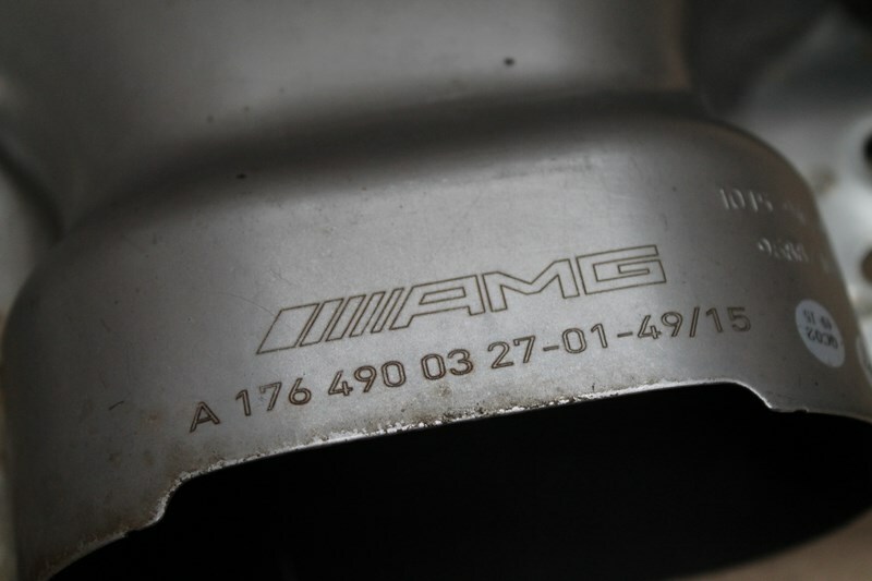 Mercedes Benz W176 A-KL AMG Exhaust Tailpipes Left Right | eBay