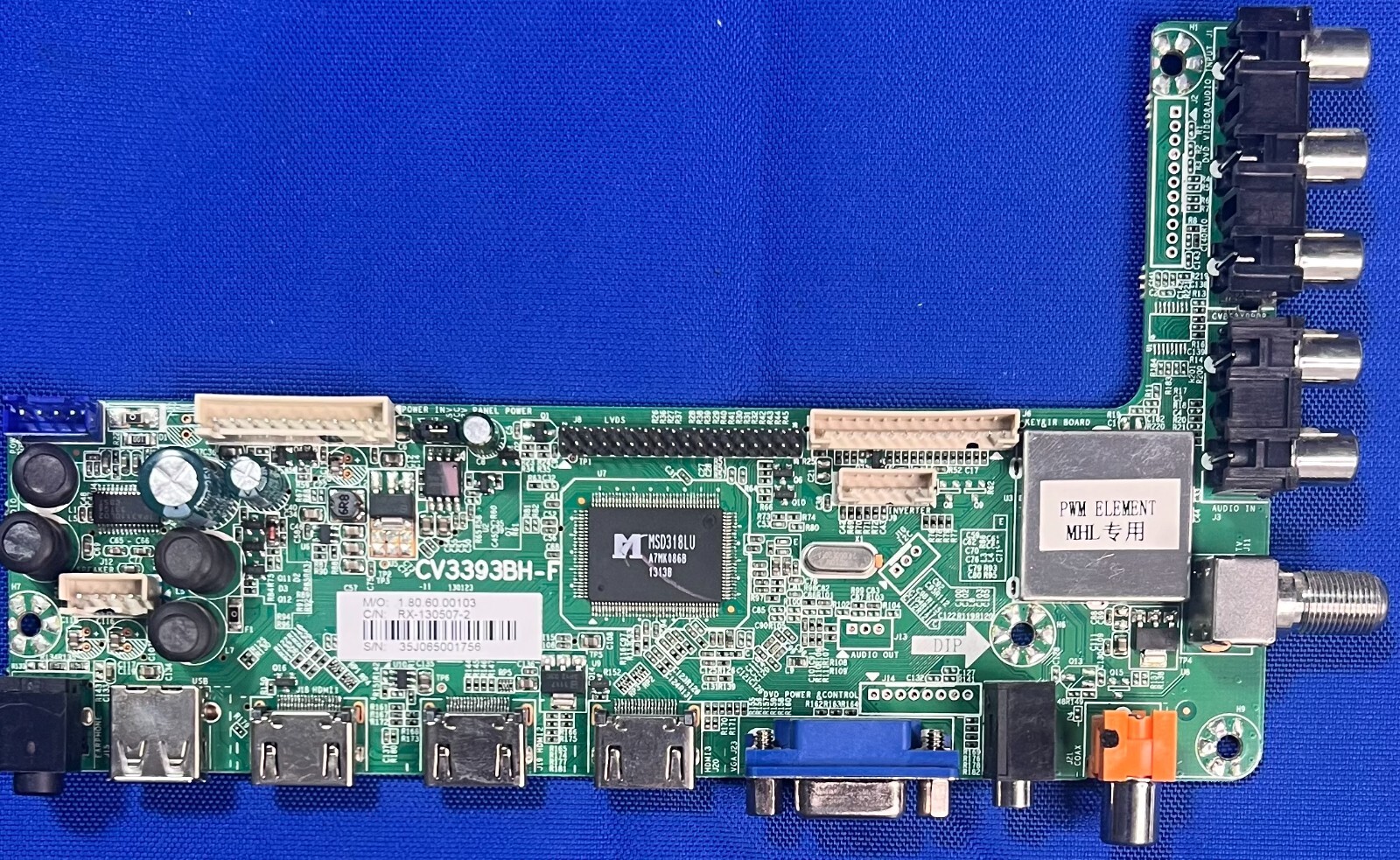 SEIKI SE50FY28 Main Board 1.80.60.00103, RX-130507-2, CV3393BH-F | eBay